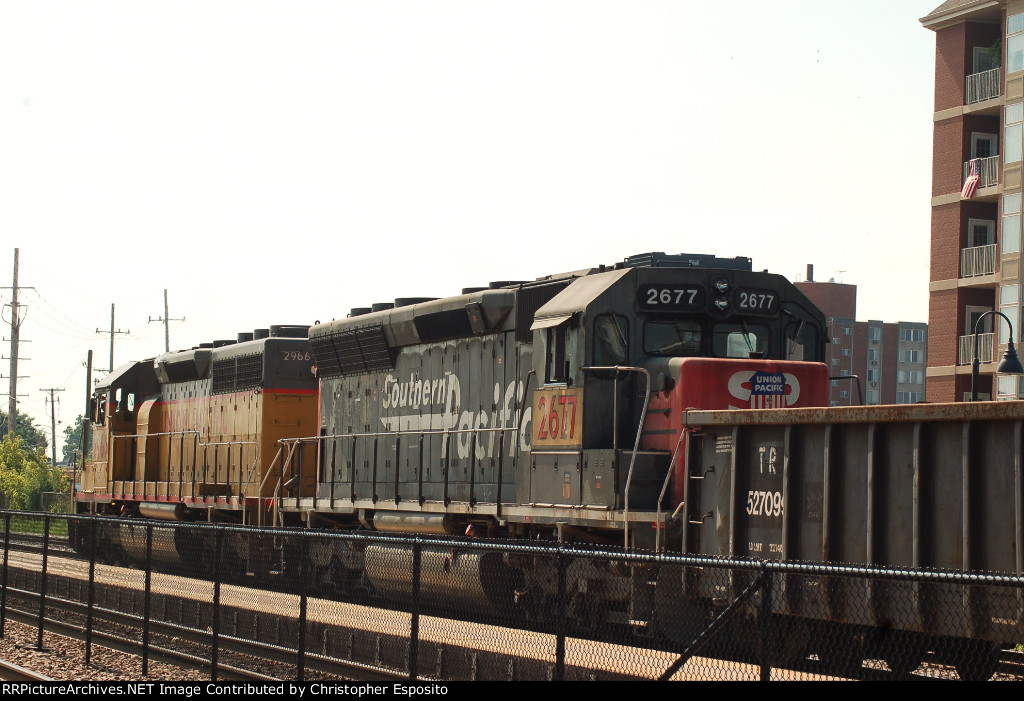 UP SD40M-2 2677